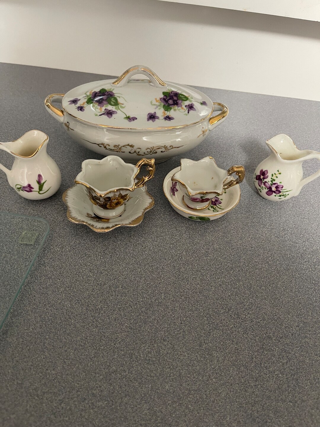 Vintage Tea Set - Etsy