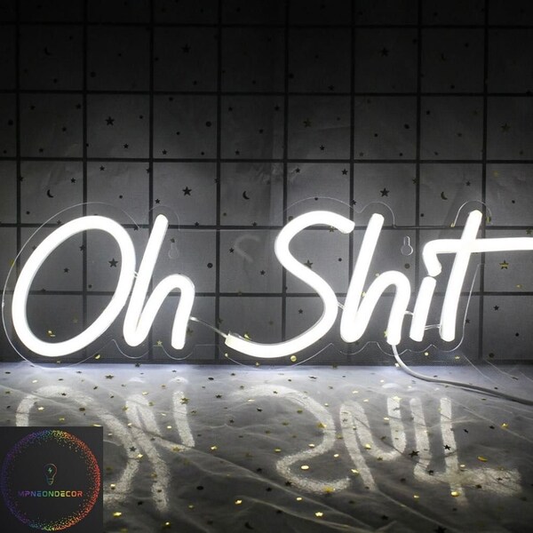 Oh Shit Sign - Etsy