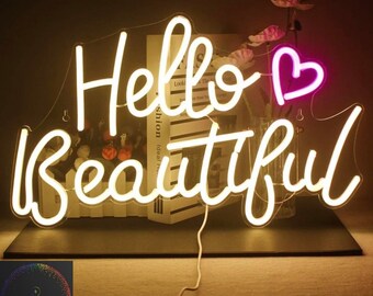 Luminous Neon Writing - Etsy