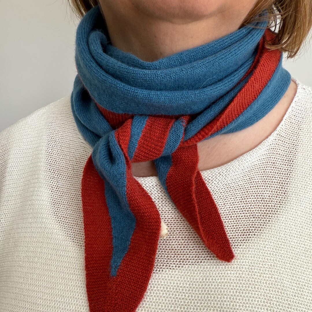 Pure Cashmere Scarf – Luxury Mini Winter Scarf | Soft Minimalist Shawl ...