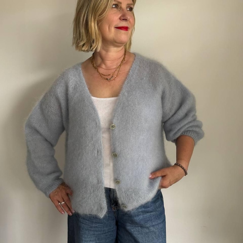 Loose Cardigan - Etsy
