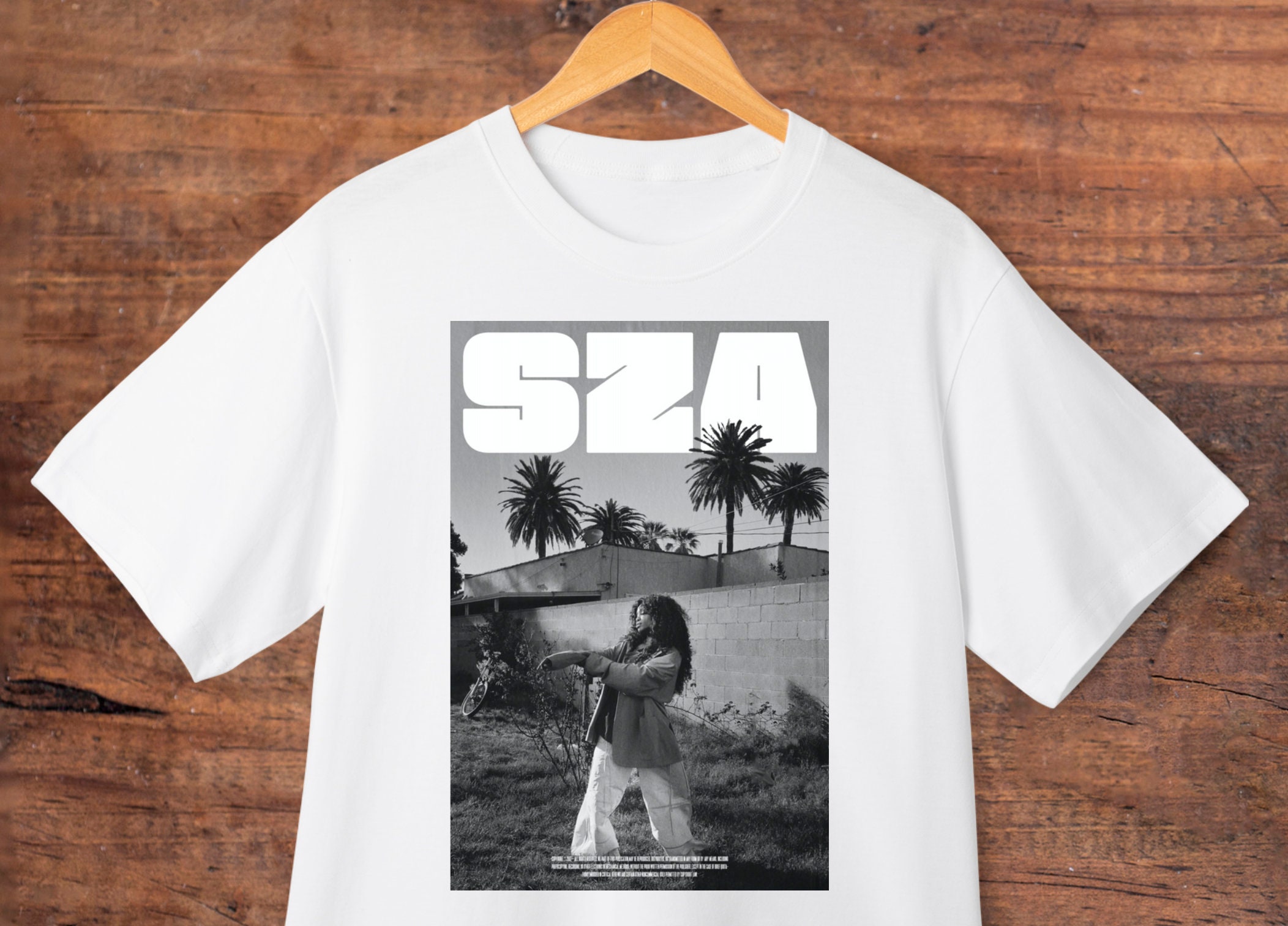 SZA CTRL Shirt - CTRL Album Cover T-shirt Designed & Sold By Gabriela ...