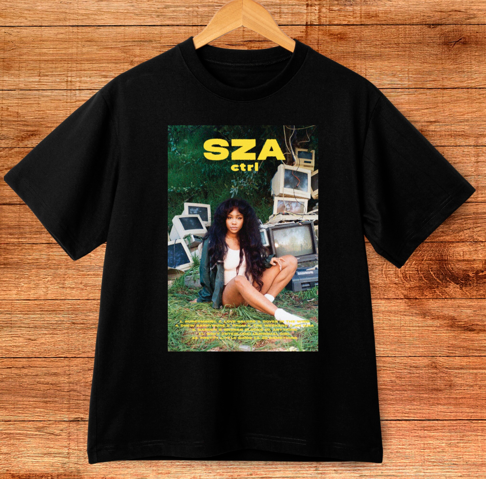 SZA CTRL Shirt - CTRL Album Cover T-shirt sold by Navneet Singh | SKU ...