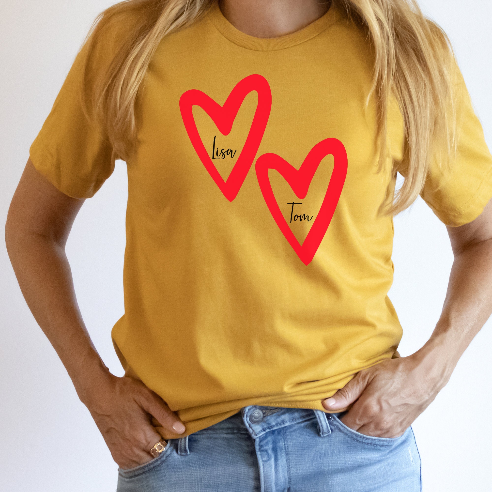 Love T Shirt, Personalized T Shirt, Valentines T Shirt, Couples T Shirt ...
