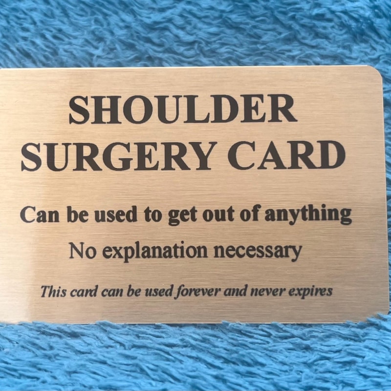 Surgery Card - Etsy