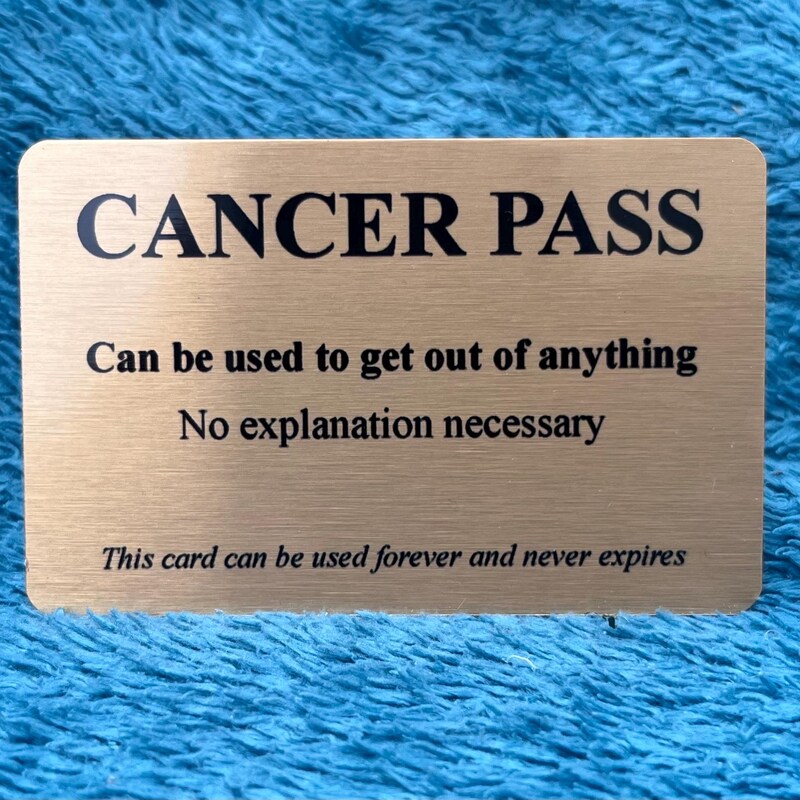 Funny Cancer Card - Etsy