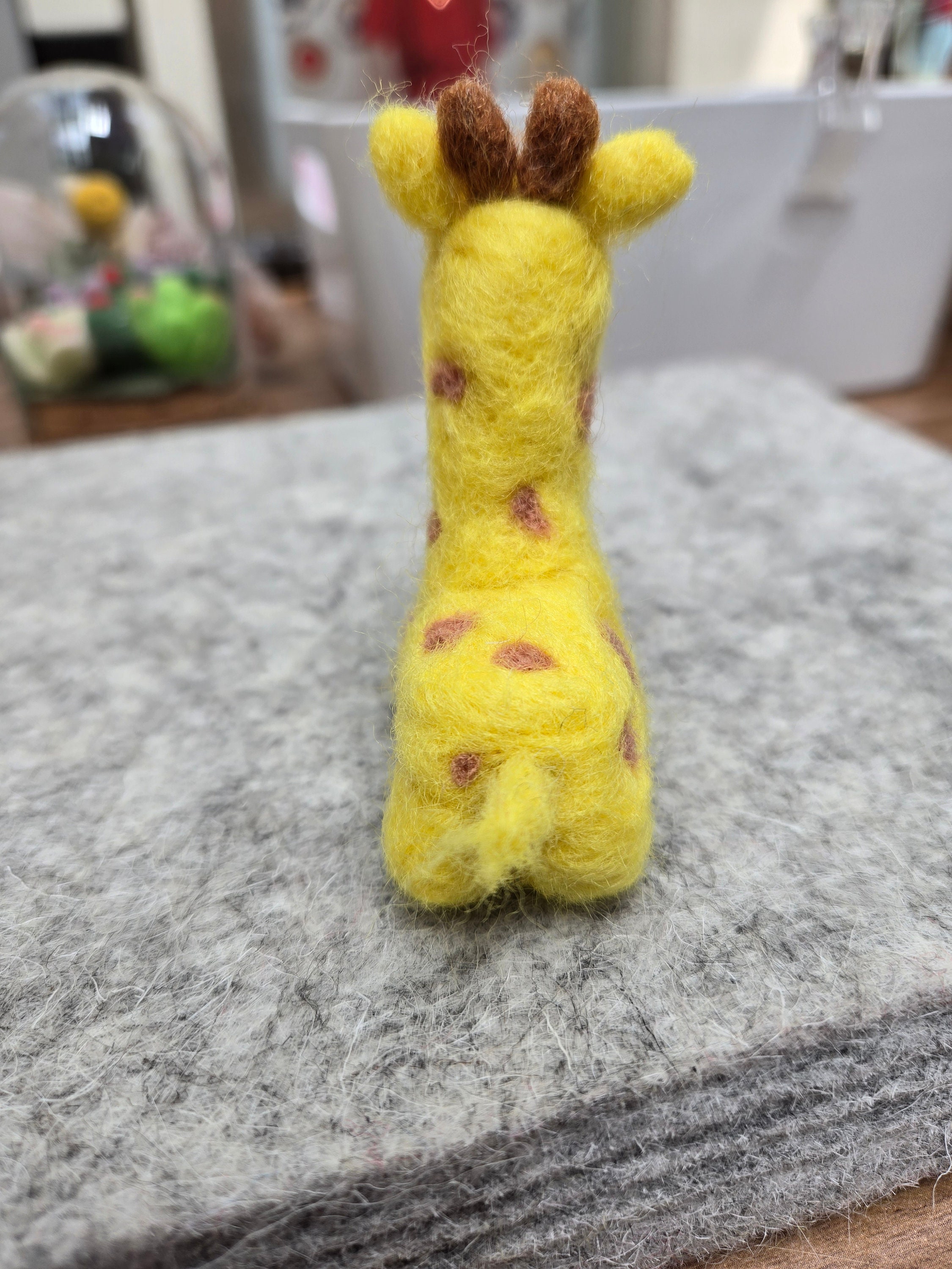 Needle Felted Giraffe - Etsy