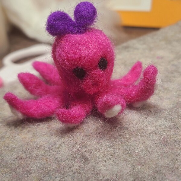 Needle Felt Octopus - Etsy