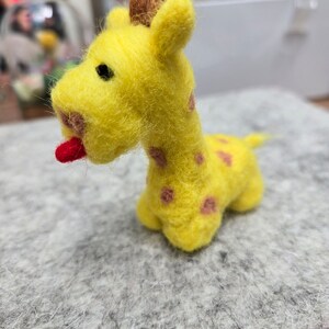 Needle Felted Giraffe - Etsy
