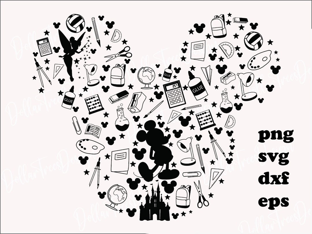 Mickey Mouse Class,svg Mickey Mouse Silhouette Png, Cartoon Character ...