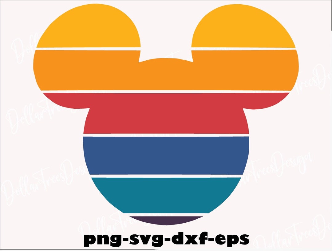 Svg Mickey Mouse Silhouette Png, Cartoon Character,mickey Sunset Svg ...