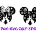 Mickey Mouse Numbers Clipart SVG, PNG - Etsy