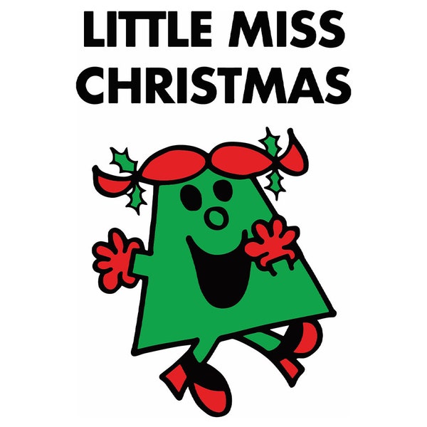 Little Miss Christmas Png - Etsy