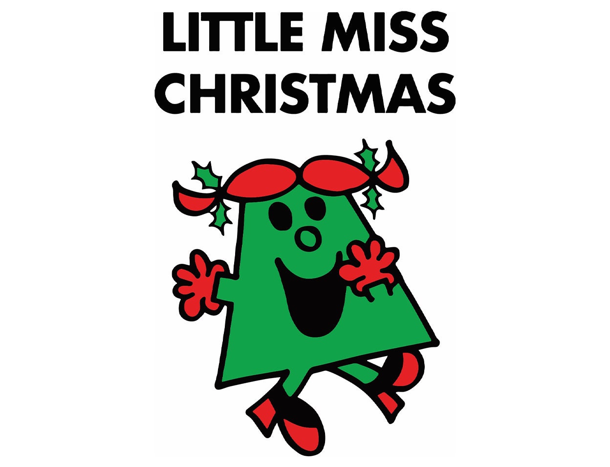 Little Miss Christmas PNG, Little Miss PNG, Trendy PNG, Christmas Png ...
