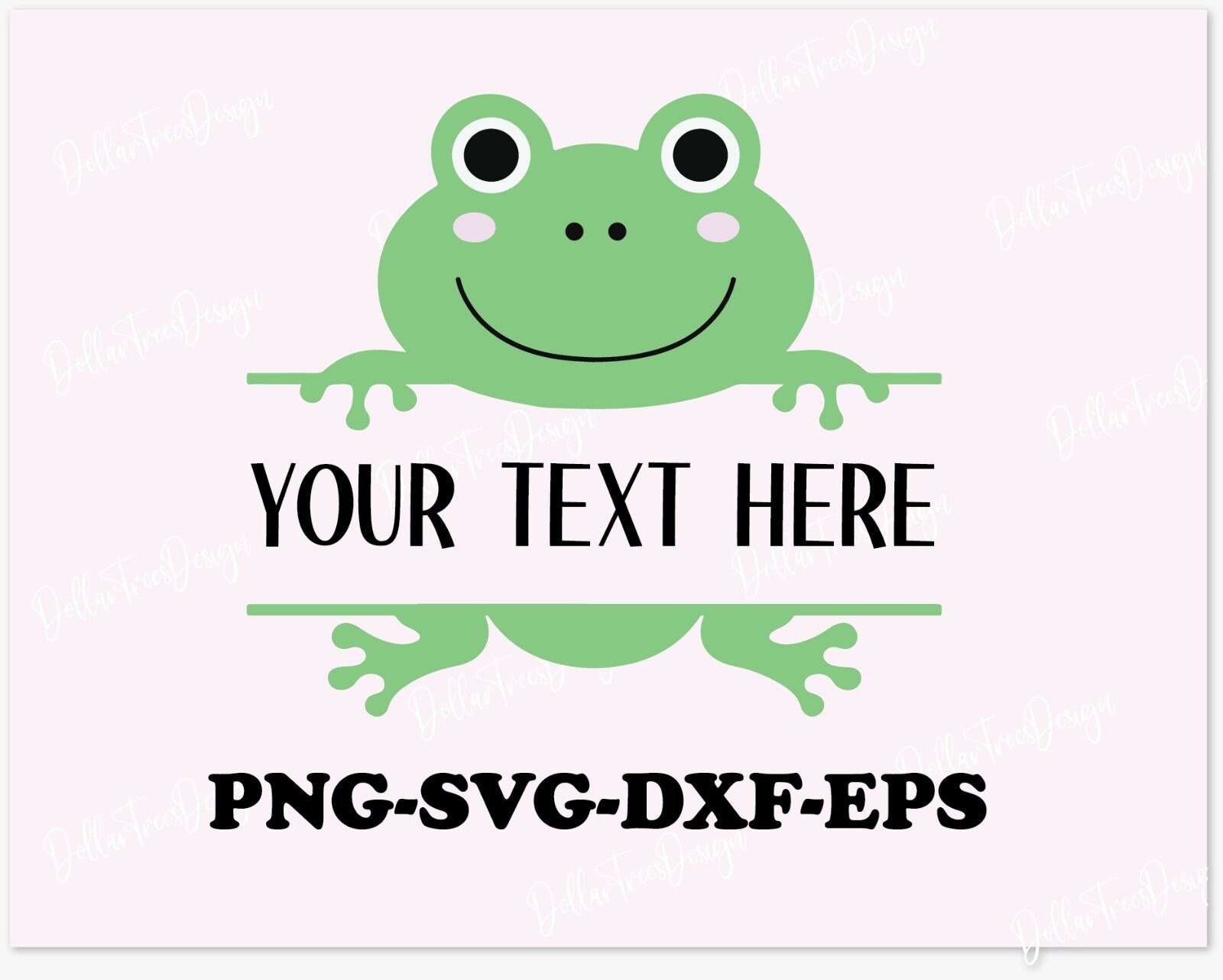 Cute Frog Frog Monogram SVG Frog SVG Split Frog Svg Kawaii - Etsy Canada