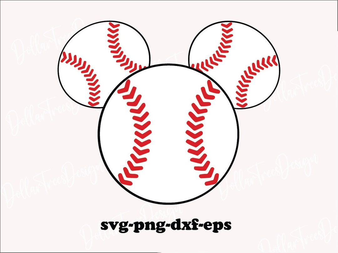 Baseball Mickey Svg,baseball Shirt Svg,family Baseball Svg,baseball ...