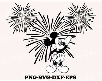 Mickey New Year Download - Etsy