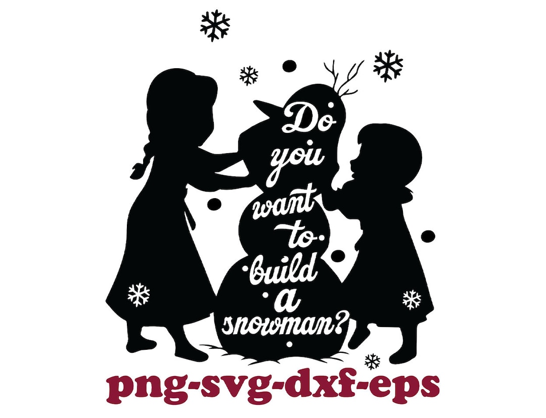 Frozen SVG, Frozen Silhouette Svg, Elsa Svg, Olaf Svg, Anna Svg ...