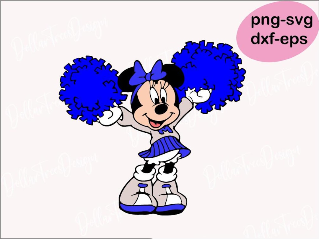 Minnie Mouse Pom Poms Svg Pom Poms SVG. PNG. Cricut Cut & Layered Files ...