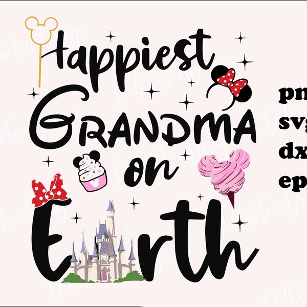 Grandmother Mickey Mouse - Etsy