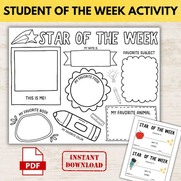 Star Student - Etsy