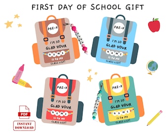 I Am so Glad Your Name is on My Class List - Etsy