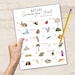 Nature Scavenger Hunt Printable, Outdoor Nature Walk Learning Activity ...