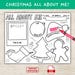 All About Me Activity, Classroom Worksheet Kids, Get to Know Me ...