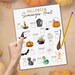Halloween Scavenger Hunt Activity, Halloween Activity for Kids, Autumn ...