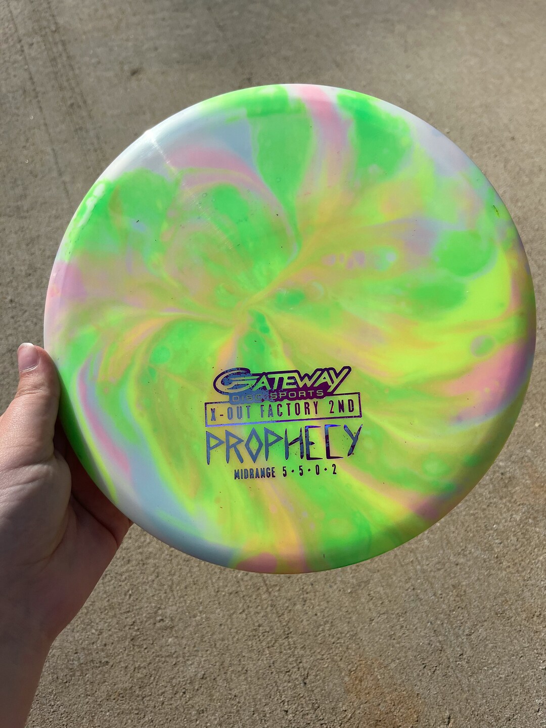 New Dyed Gateway Prophecy 176 G Custom Disc Dye - Etsy