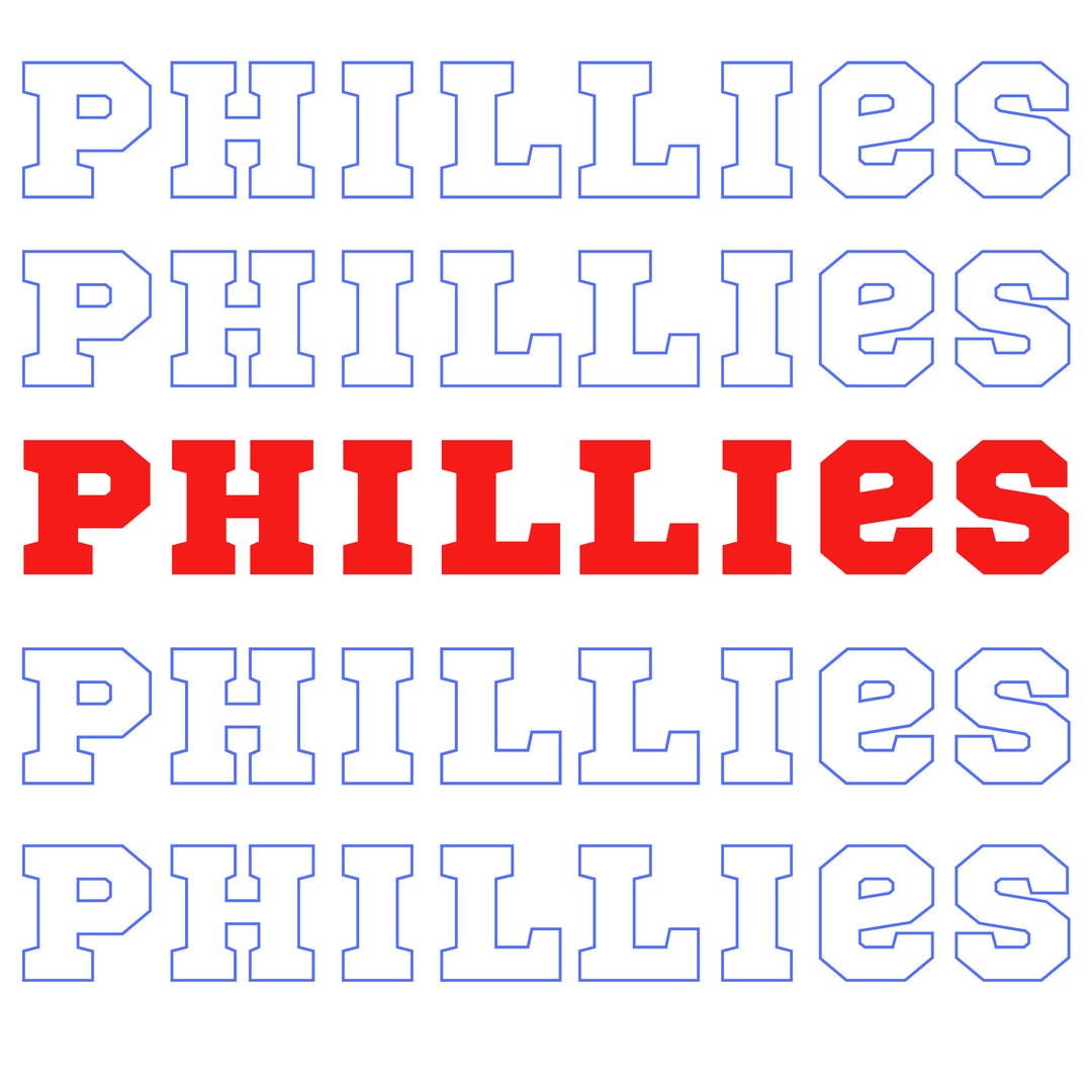 Phillies SVG | Digital Download | Philly - Philadelphia | World Series ...