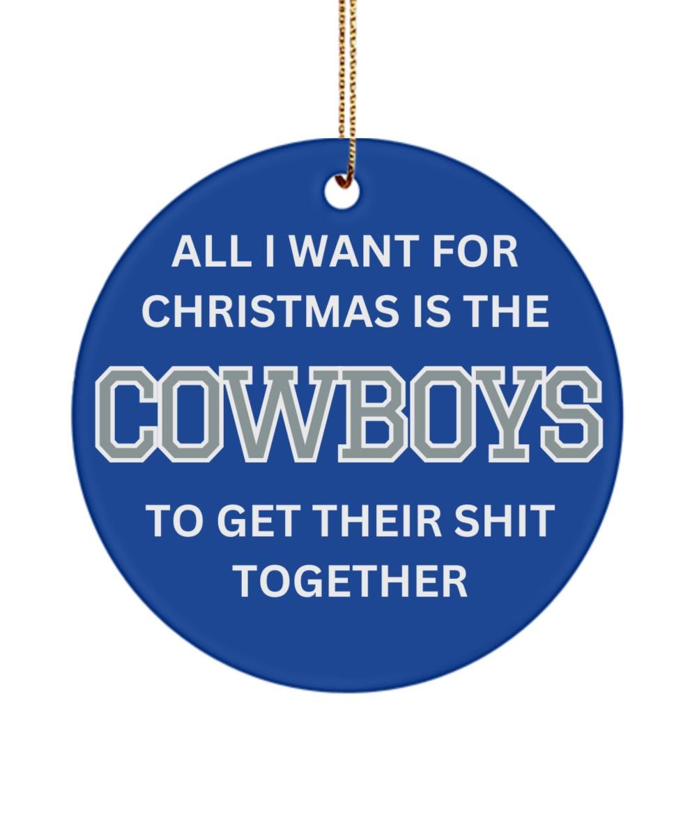 Dallas Cowboys Ornament, Dallas Cowboys Christmas Tree, Dallas Cowboys ...