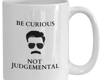Not Judgemental Mug - Etsy