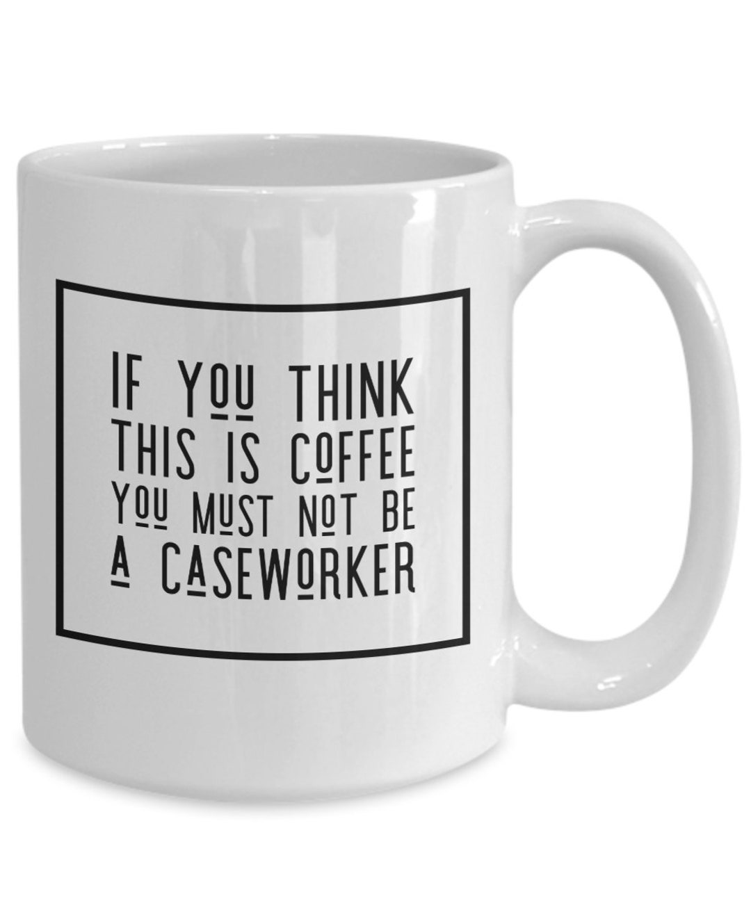 Caseworker Gift, Caseworker Mug, Caseworker Coffee Cup, Best Caseworker ...