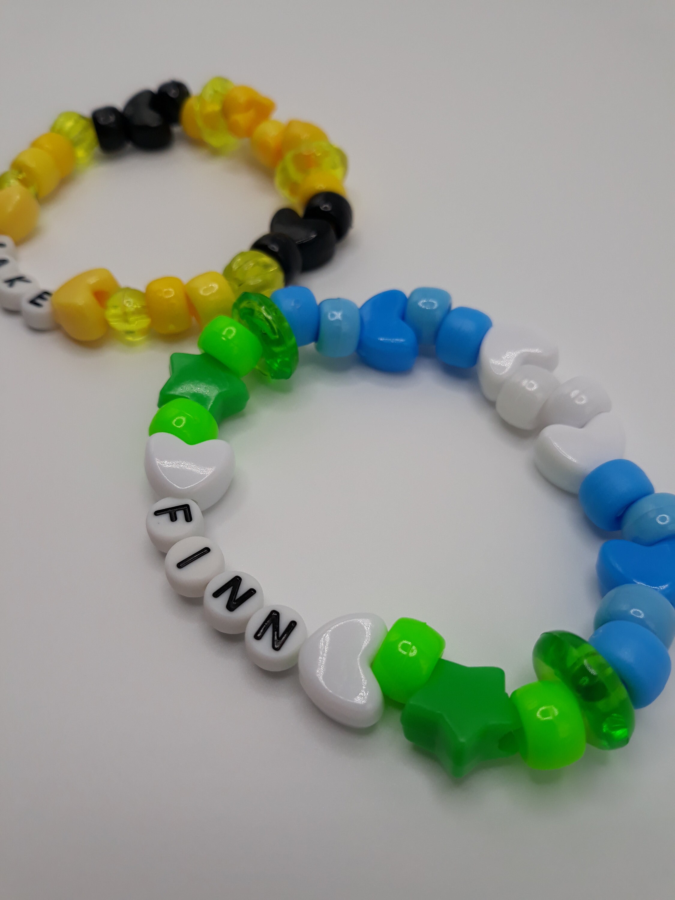 Adventure Time Finn and Jake Matching Bracelets - Etsy