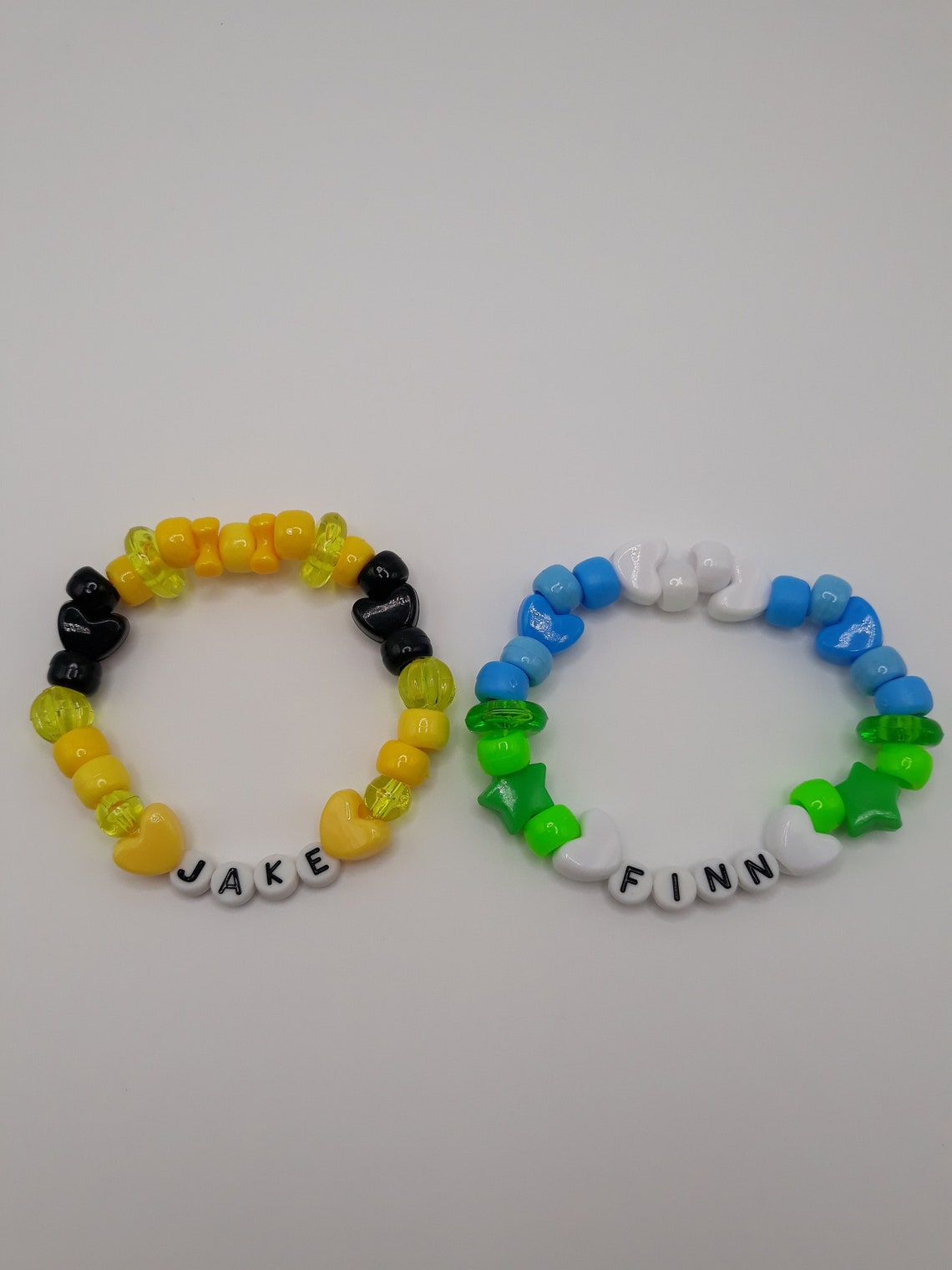 Adventure Time Finn and Jake Matching Bracelets - Etsy