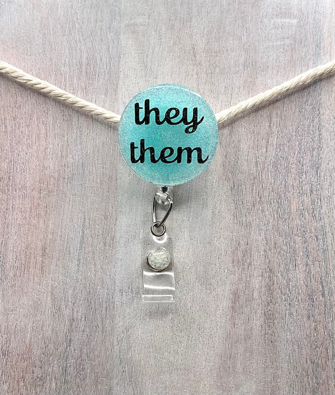 Custom Pronoun Badge Personalized Badge Reel Gender - Etsy