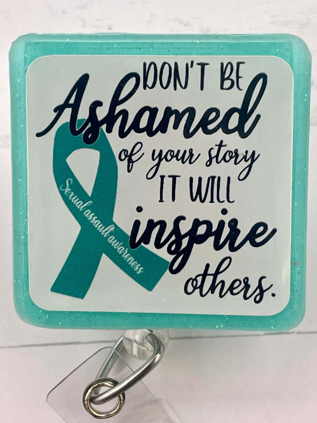 Sexual Assault Survivor Sexual Assault Awareness Believe Survivors Teal Survivor Badge Survivor