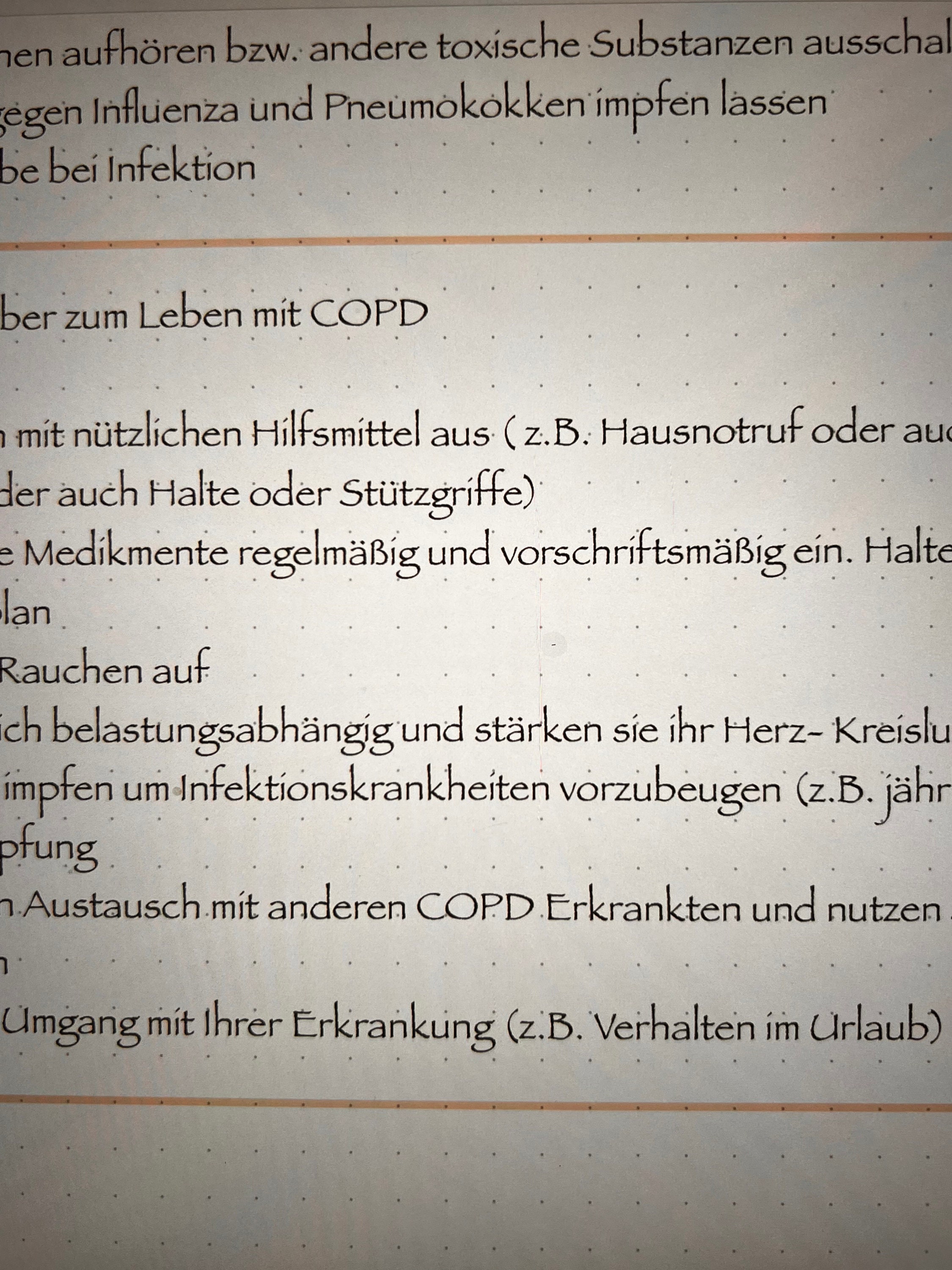 COPD Study Sheet - Etsy