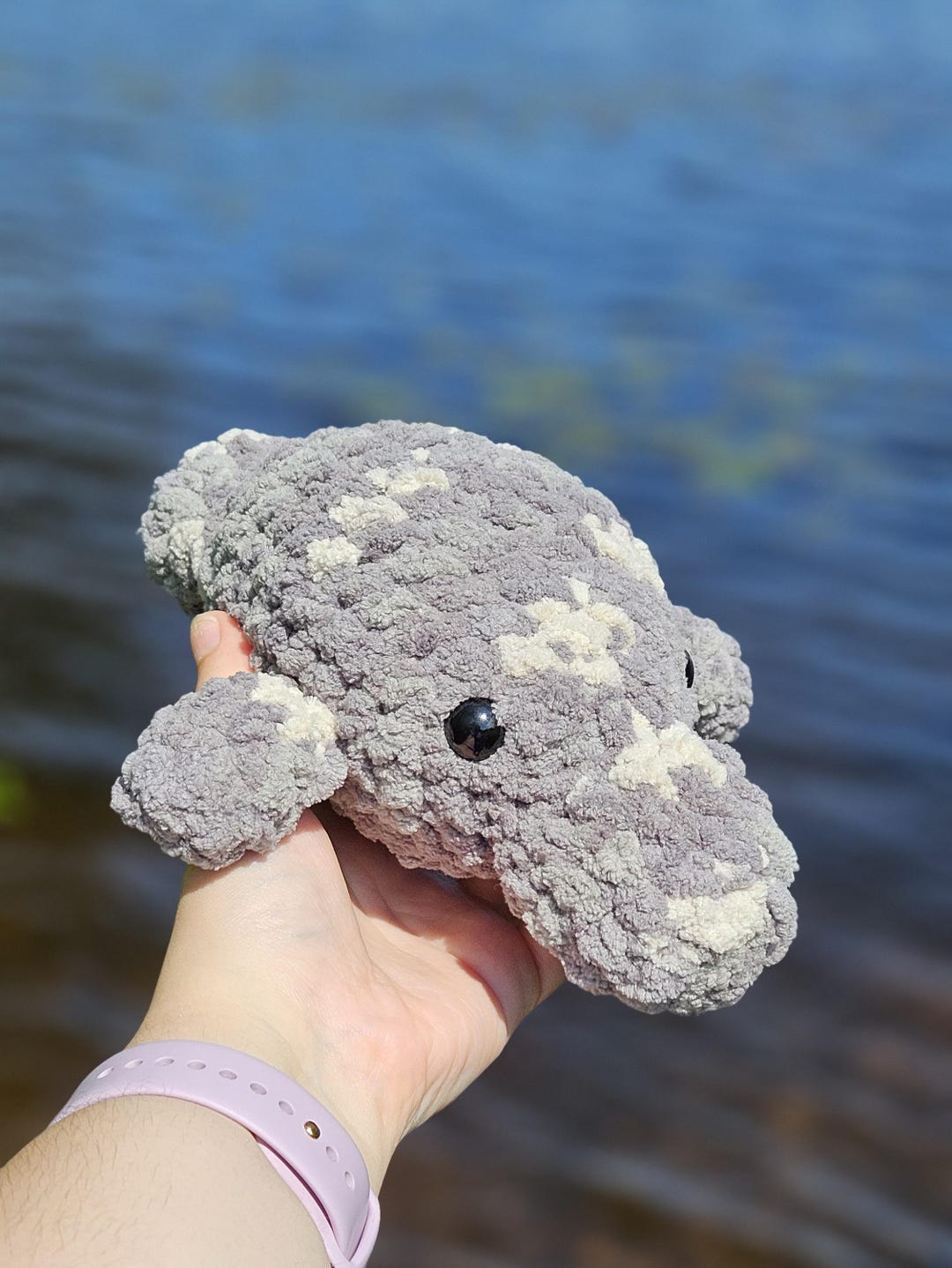Manatee Plushie / Aquatic Life Stuffed Animal / Sea Cow Toy ...
