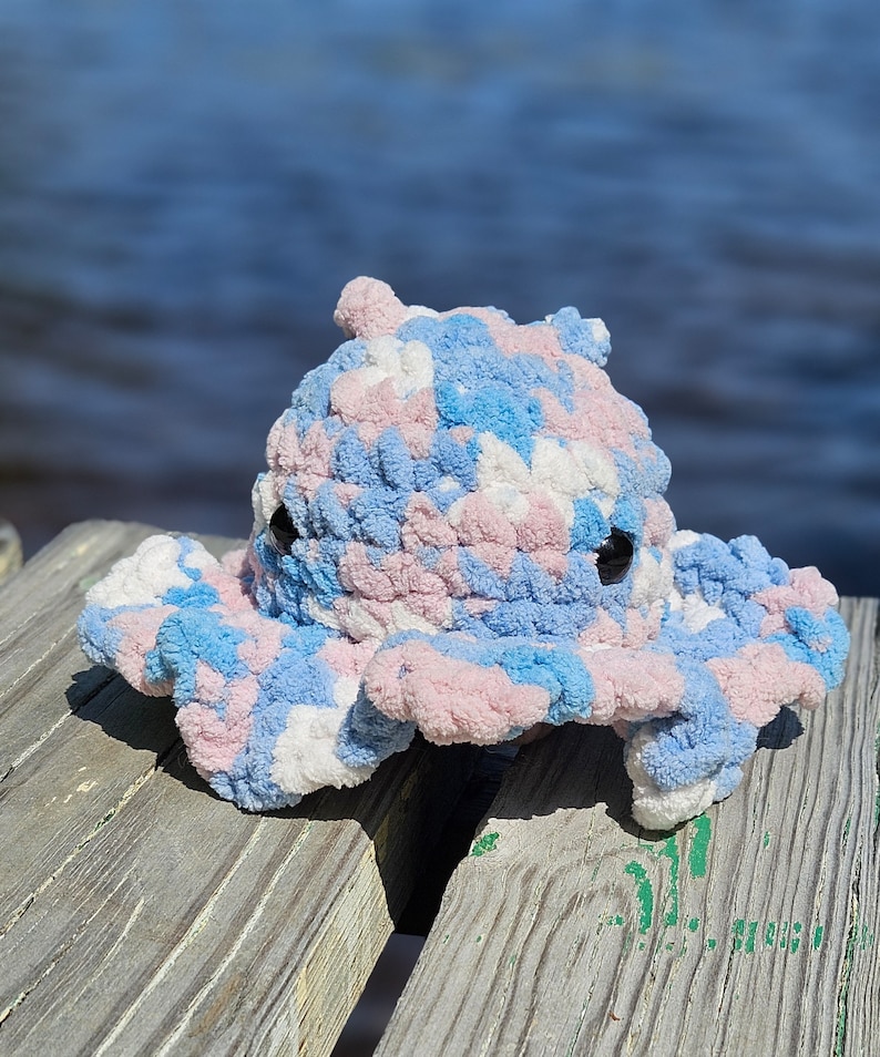 Dumbo Octopus Plushie / Cute Toy Sea Creature / Baby Octopus / Decor ...
