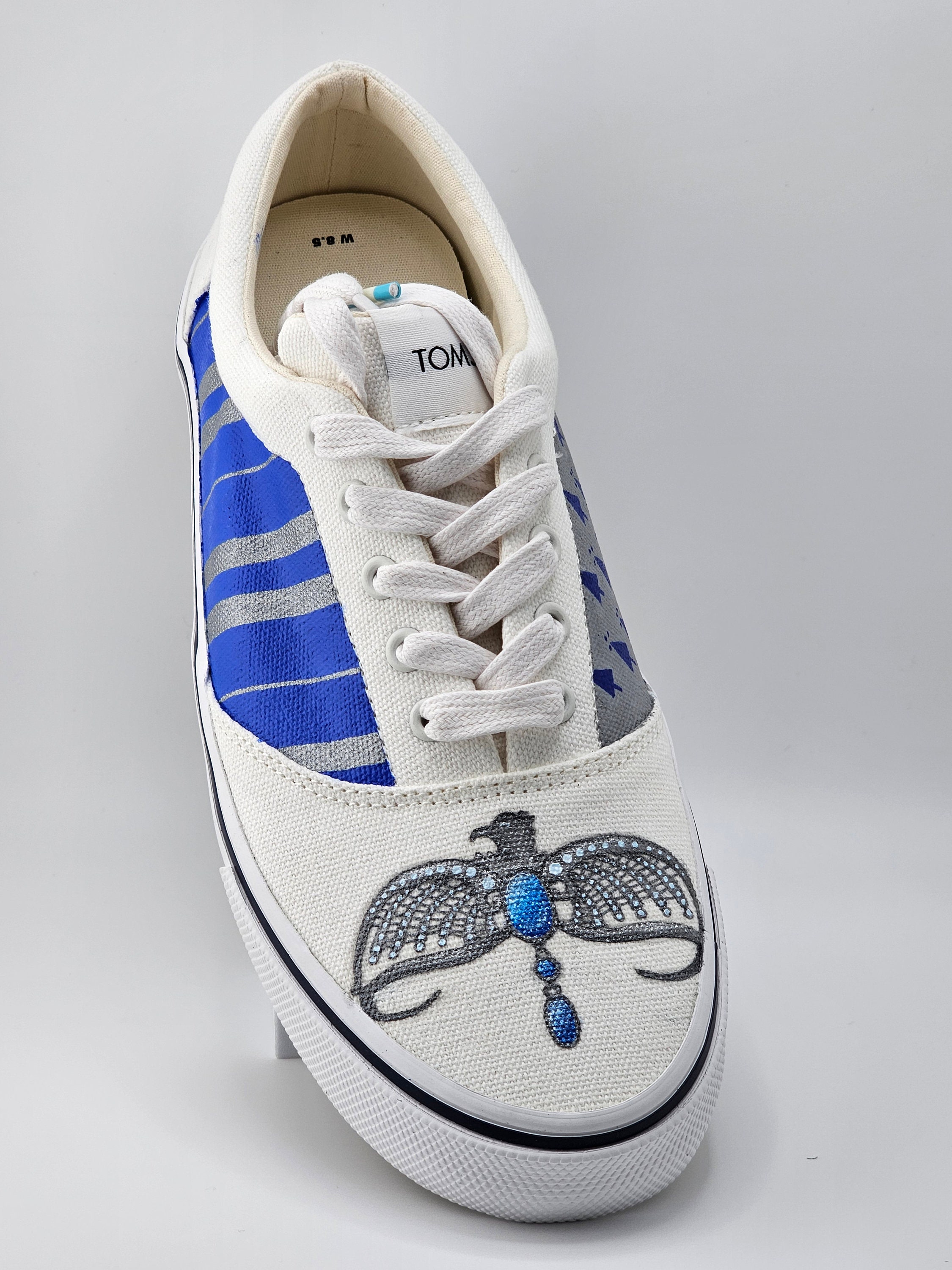 Hand-painted Harry Potter-inspired Shoe- Brights Ravenclaw - Etsy