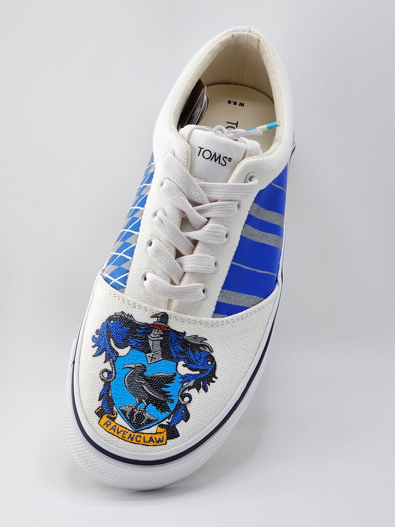 Hand-painted Harry Potter-inspired Shoe Brights Ravenclaw - Etsy