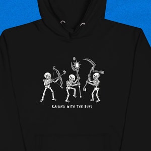 OSRS Skeleton Raid Hoodie Unisex Hoodie Runescape Hoodie - Etsy