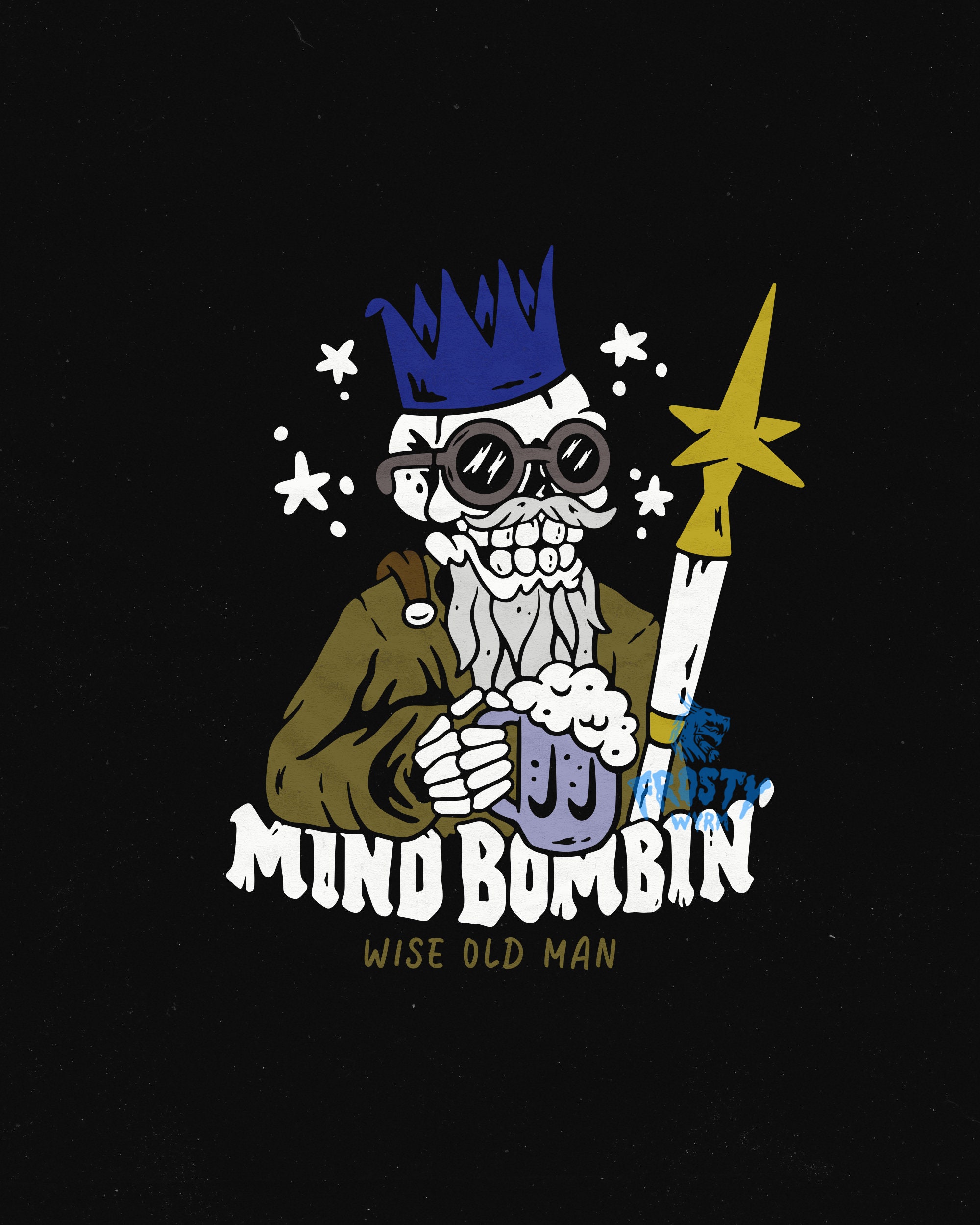 OSRS Wise Old Man Matte Poster / RuneScape Poster / OSRS Wall - Etsy México