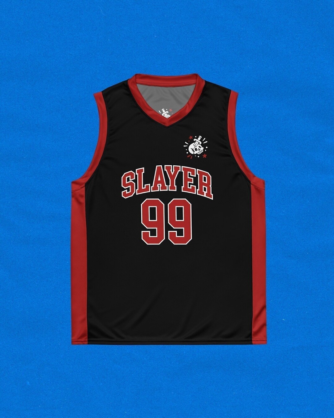 OSRS 99 Slayer Recycled Unisex Basketball Jersey | Runescape Skill Cape ...