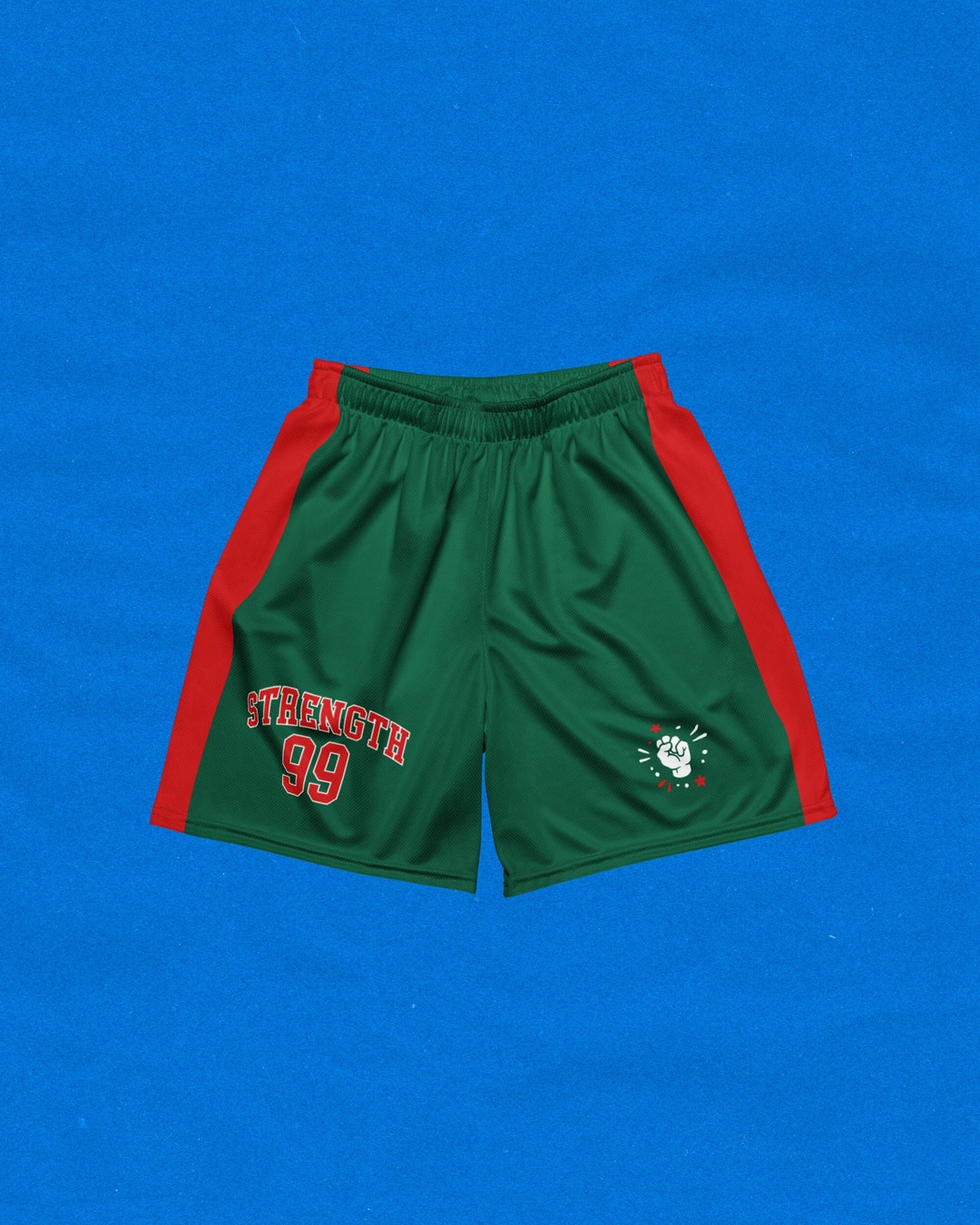 OSRS 99 Strength Unisex Mesh Shorts | Runescape Skill Cape | OSRS ...