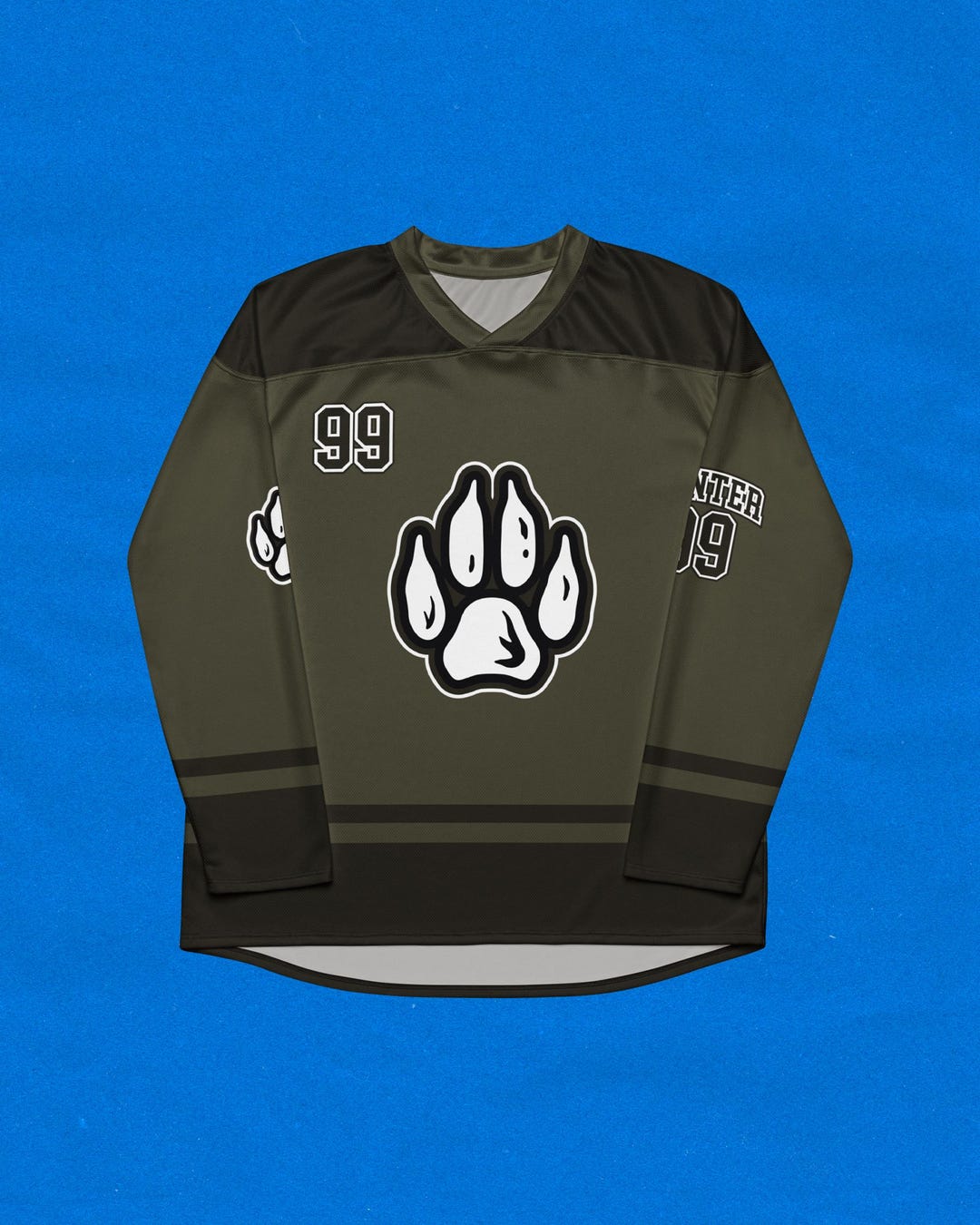 OSRS 99 Hunter Recycled Hockey Fan Jersey | Runescape Skill Cape Jersey ...