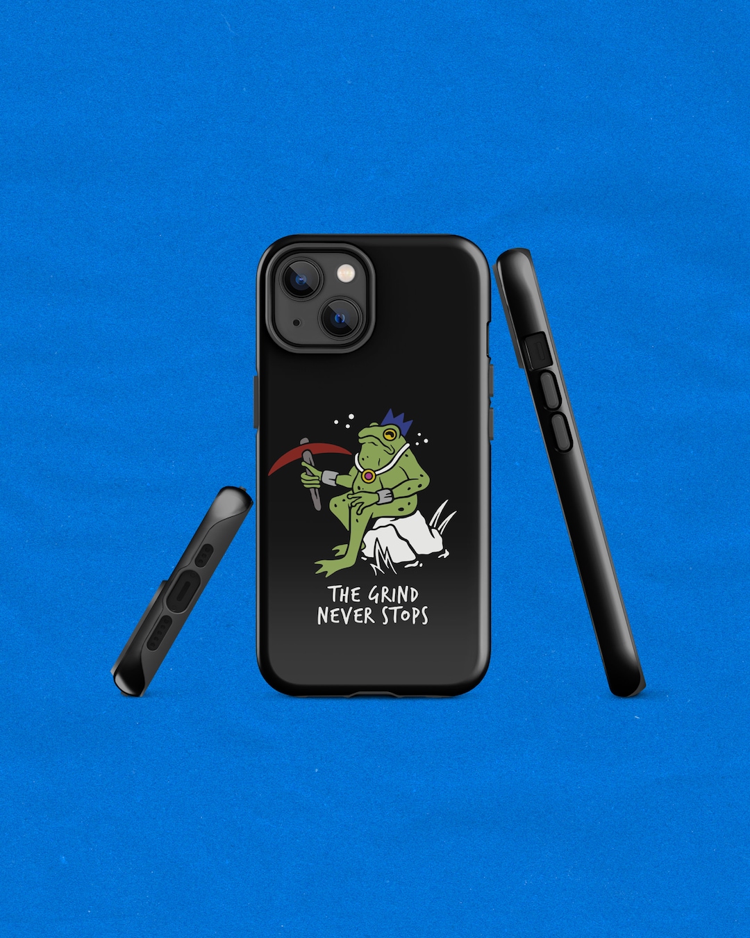 OSRS Frog Grind Never Stops Tough iPhone Case | Runescape iPhone Case ...