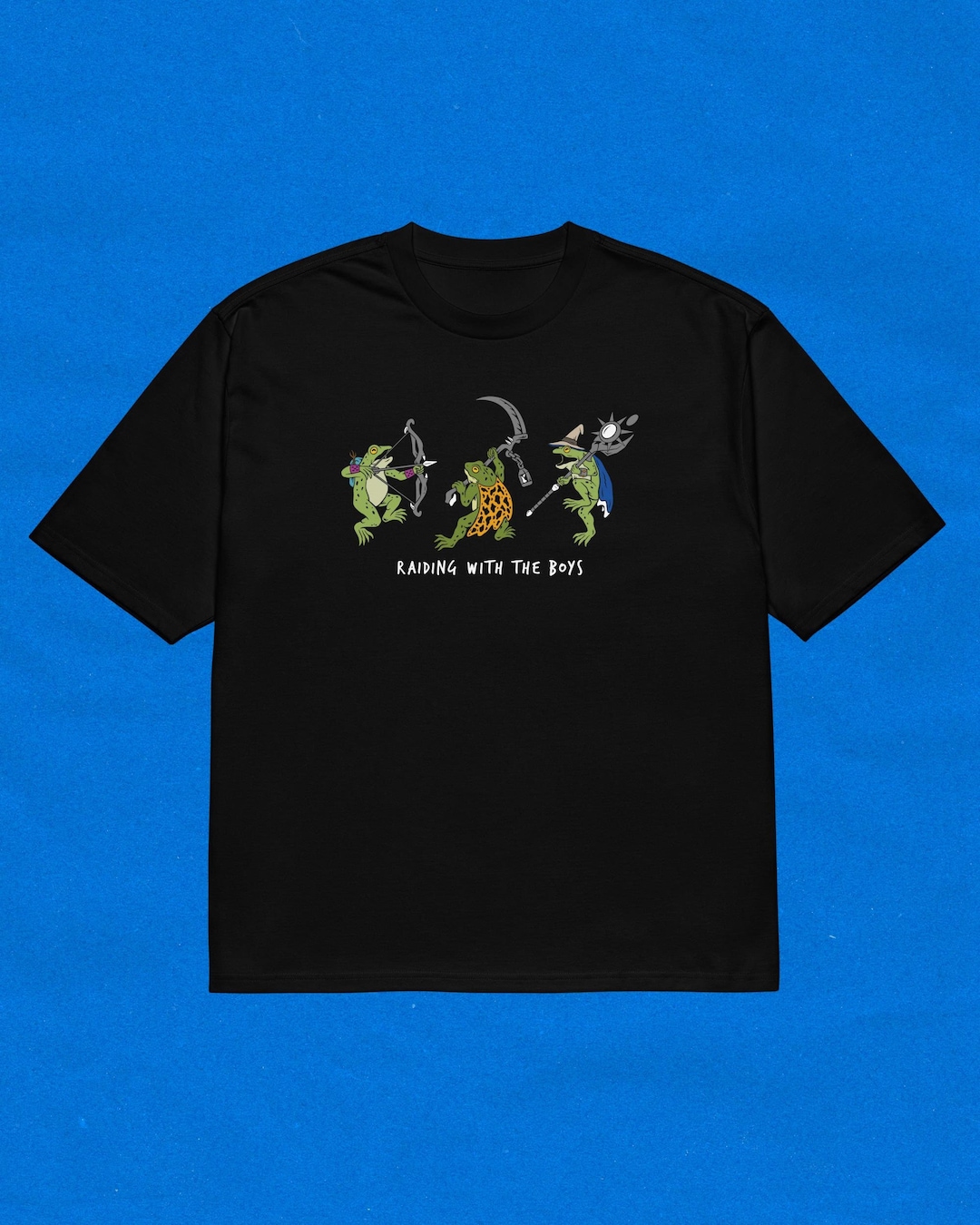 OSRS Frog Raid Oversized Heavyweight T-shirt | Runescape T-shirt ...